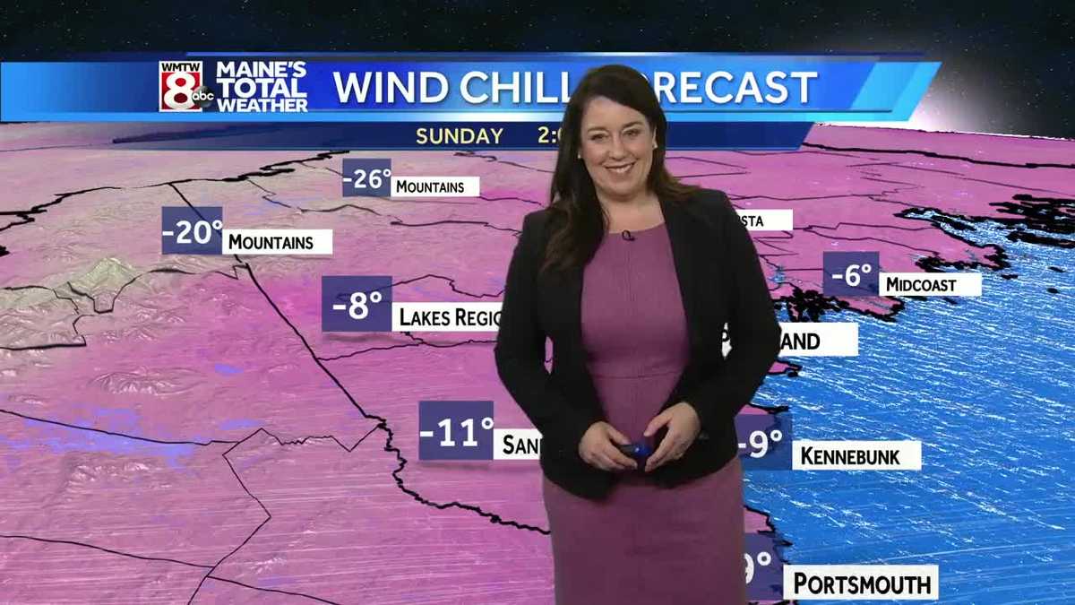 The wind is back, making for bitter cold New Year’s Eve wind chills