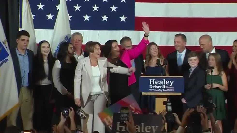 Maura Healey makes history as next governor of Massachusetts