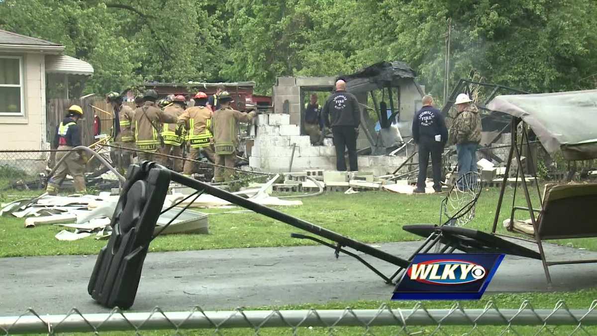 Investigators believe natural gas caused garage explosion