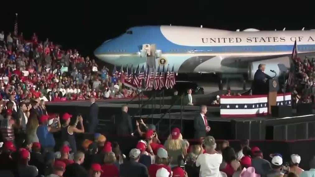 Gov. Reynolds defends thousands gathered at president's rally during ...