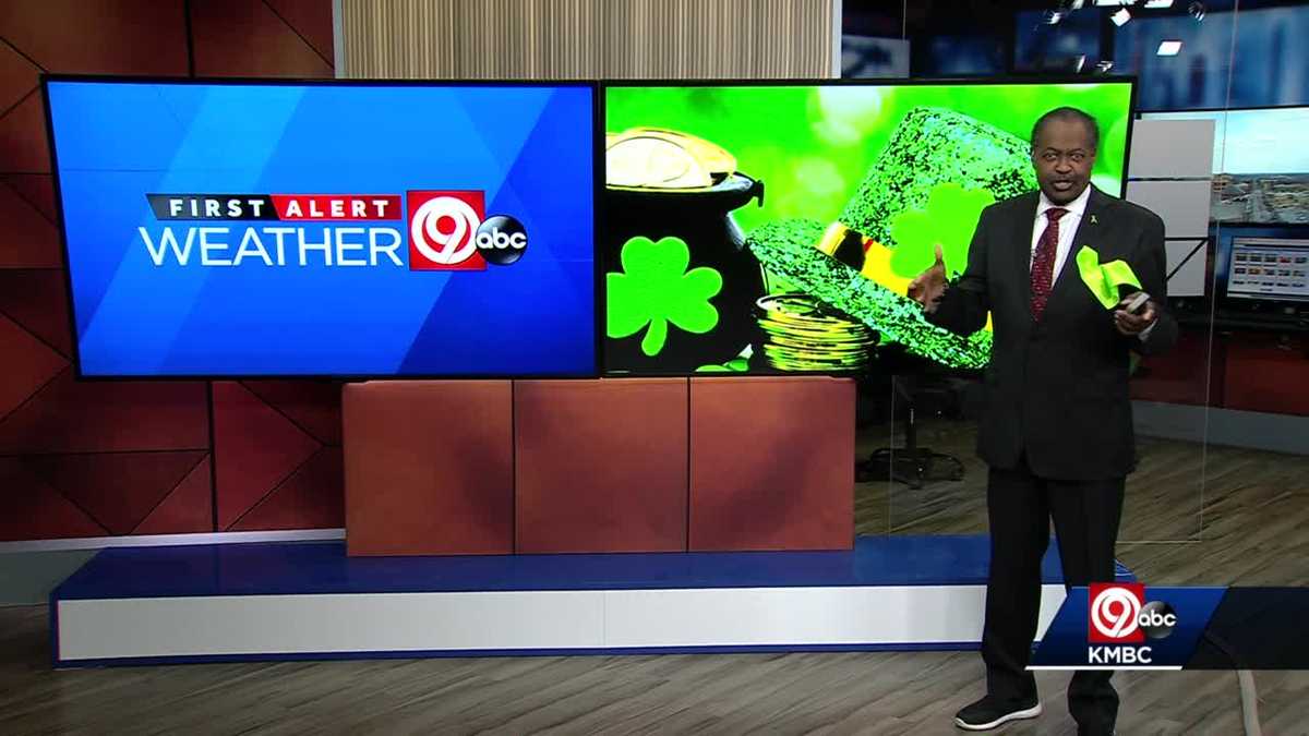 KMBC Chief Meteorologist Bryan Busby can't wear green on St. Patrick's Day