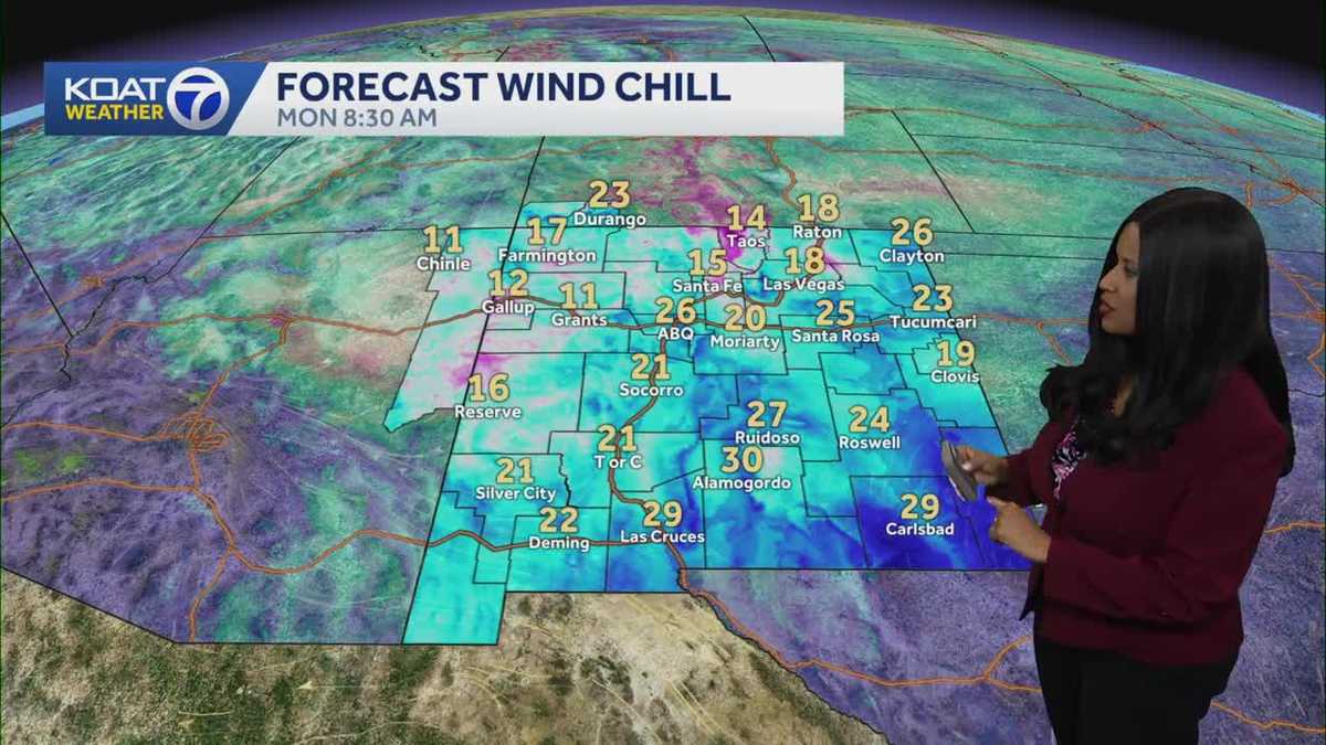 Cold mornings and warmer afternoons