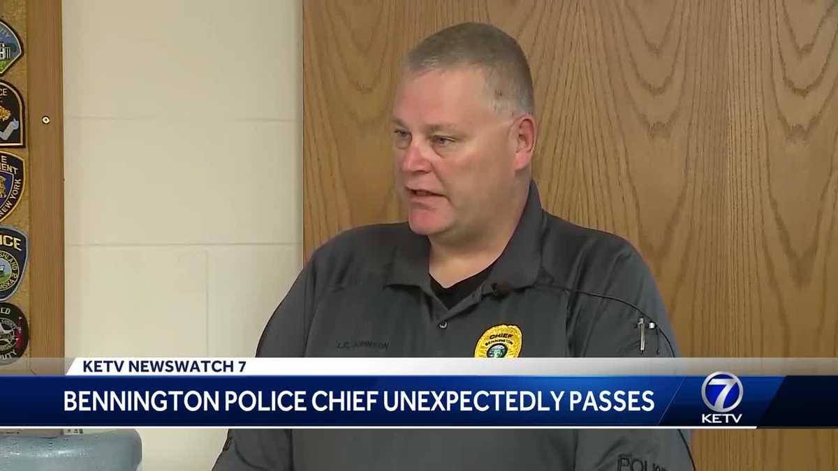 Bennington Police Chief unexpectedly dies