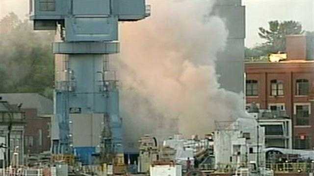 Firefighters faced unusual conditions in submarine fire