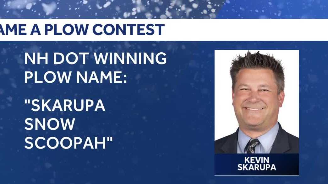 New Hampshire DOT announces winners of 'Name A Plow Contest'