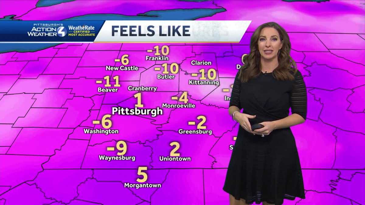 Another bitter cold morning on Thursday, some areas with temps below zero