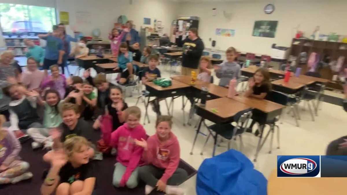 WMUR's Kevin Skarupa visits Nottingham Elementary School