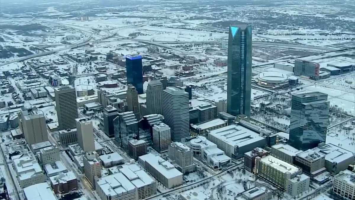 OKC breaks multiple January snowfall records during winter storm