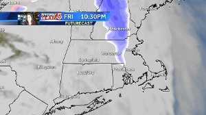 Minor snow ahead of weekend warm front