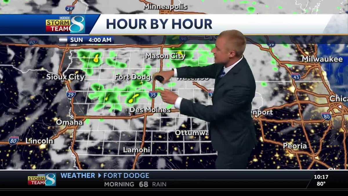 Iowa weather: Stormy heat persists into next week