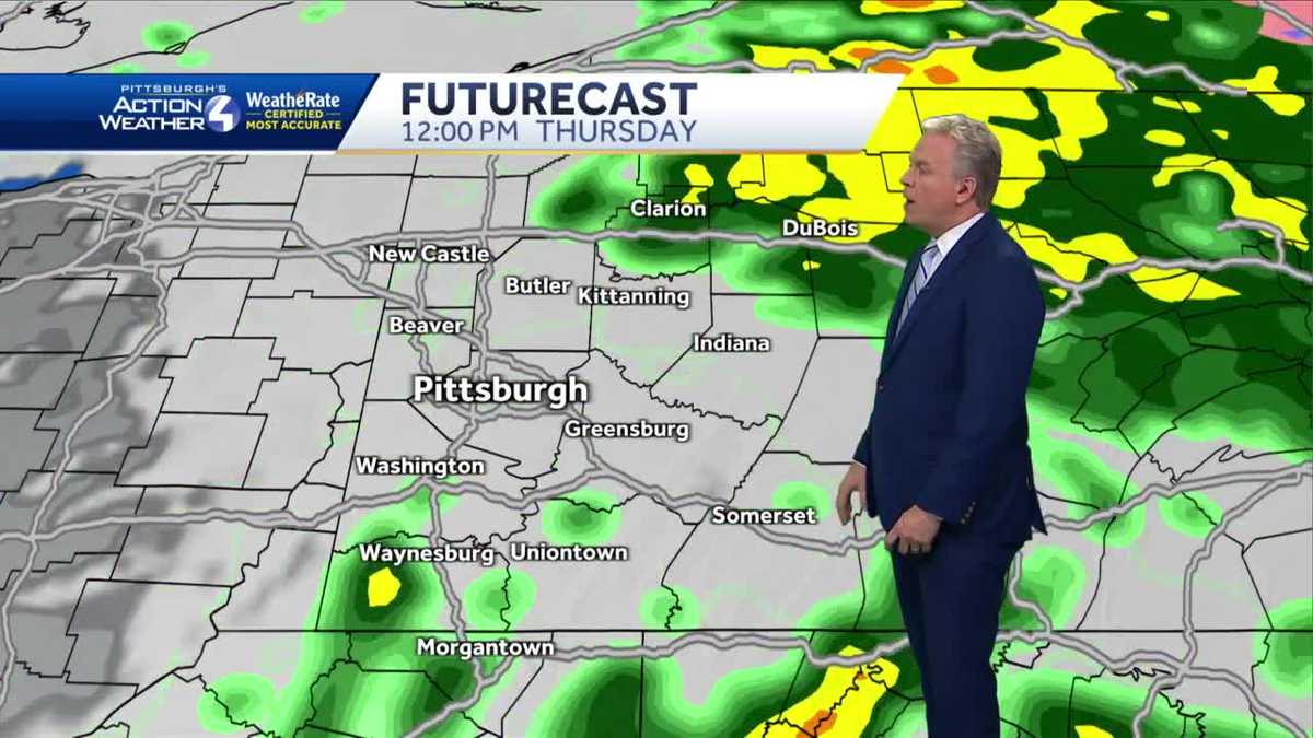 Dreary and wet for Thursday; scattered snow Friday