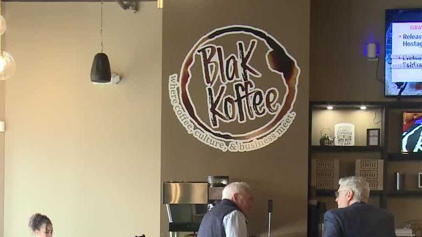 Blak Koffee highlighting other minority owned businesses in Louisville