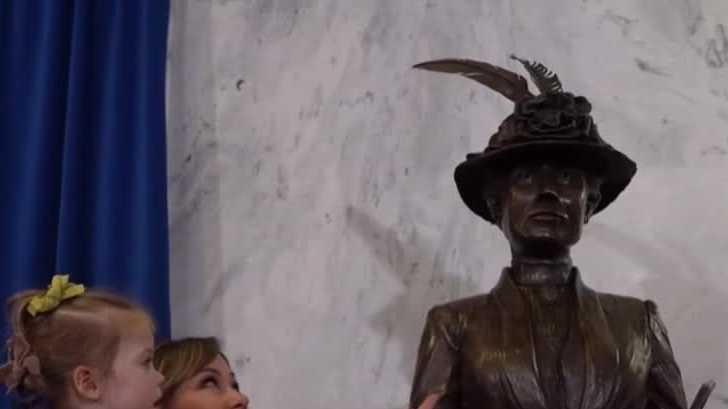 Kentucky unveils first statue of a woman in the Capitol