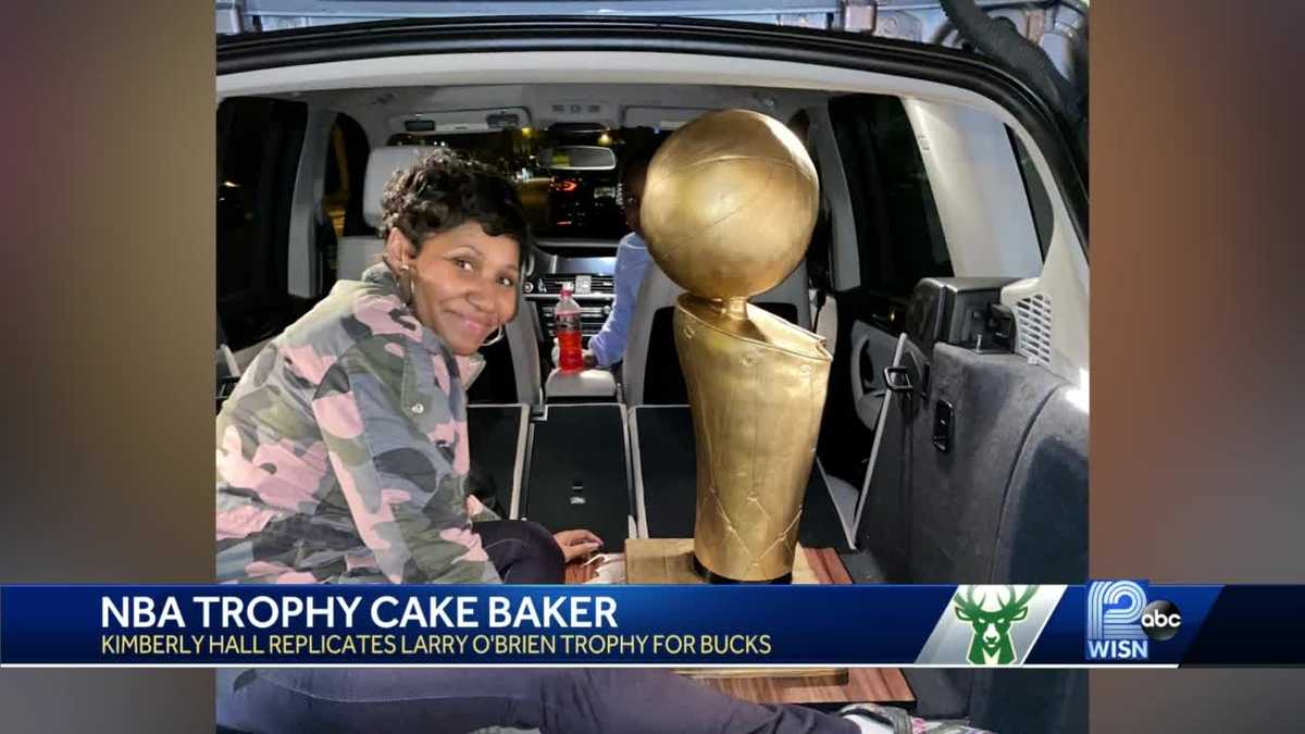 Signature Sweets Kimberly Hall made Bucks NBA Championship cake