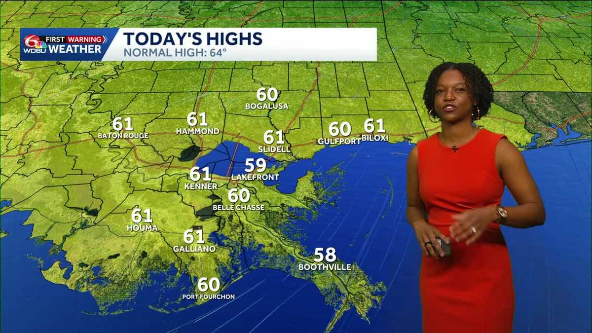 Easy, breezy Friday, cooler before mild weather returns for the weekend