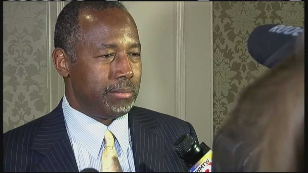 Ben Carson stumps in New Hampshire