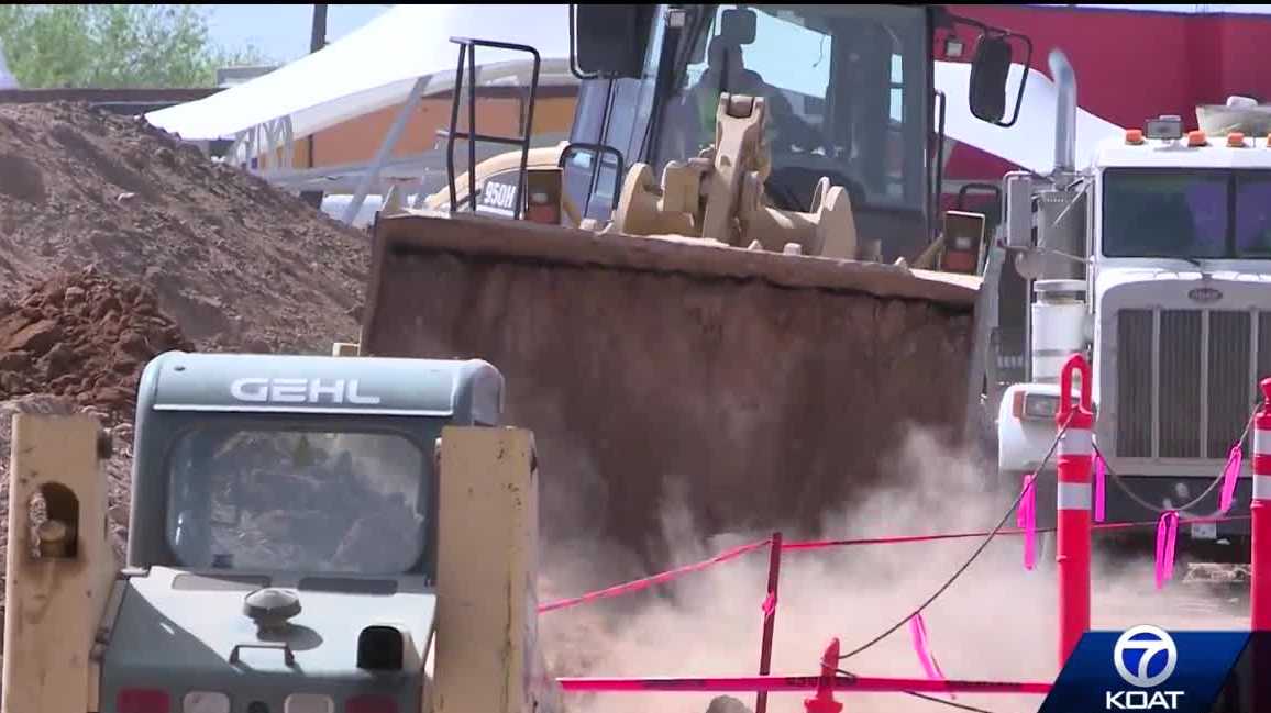 Crews ordered to stop construction work due to high winds