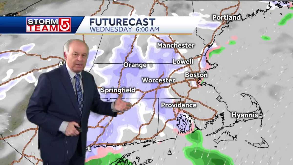 Video: Lighter snow, flurries to continue through Wednesday AM