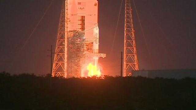 Raw video: Delta rocket launches from Cape Canaveral
