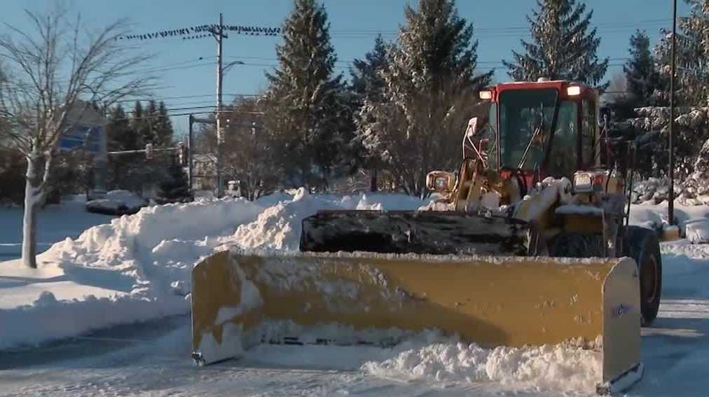 NH communities dig out from several inches of snow