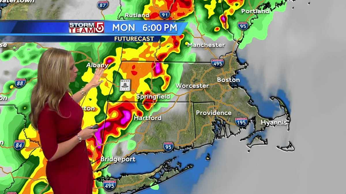Video: Severe storms expected Monday evening