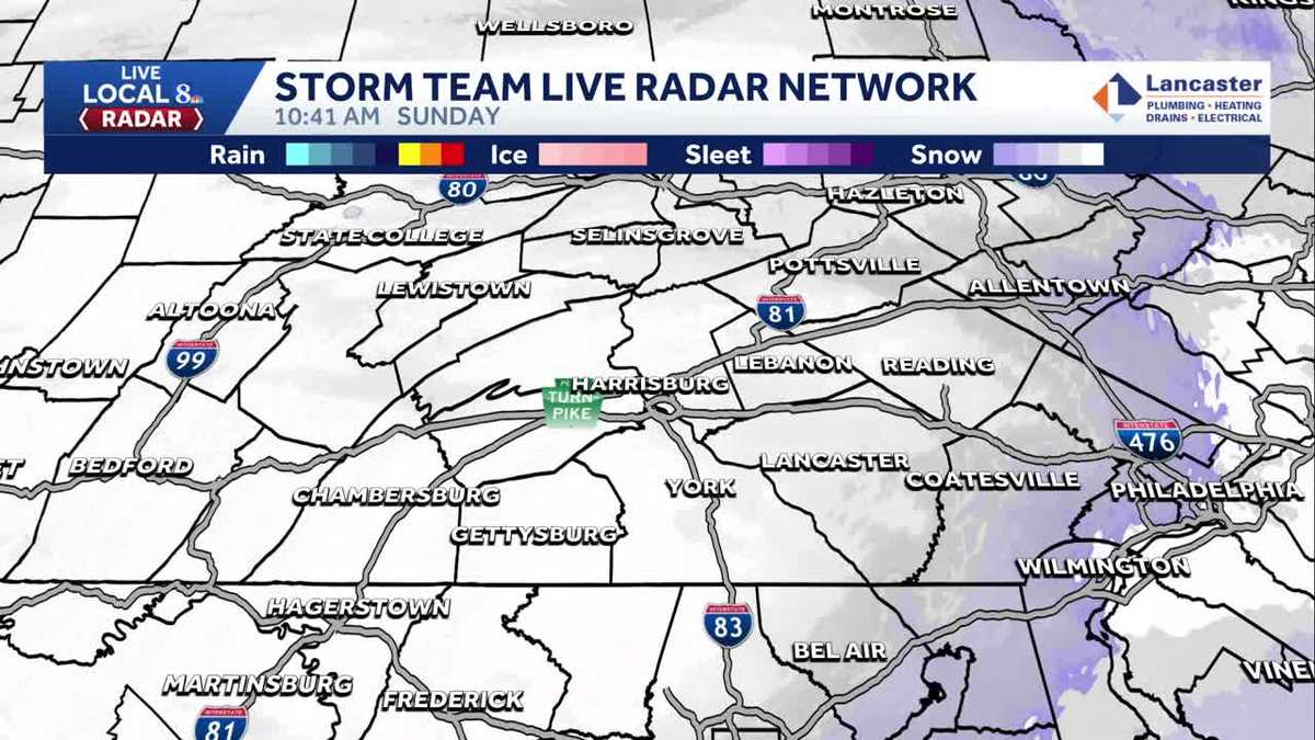 Snowstorm hits PA: NEW total maps