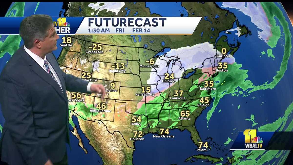 Weather Talk: Timing up winter storms