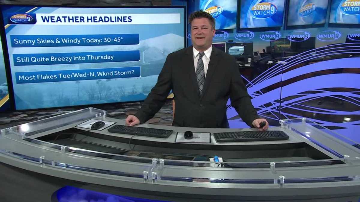 Video: Tracking a possible storm