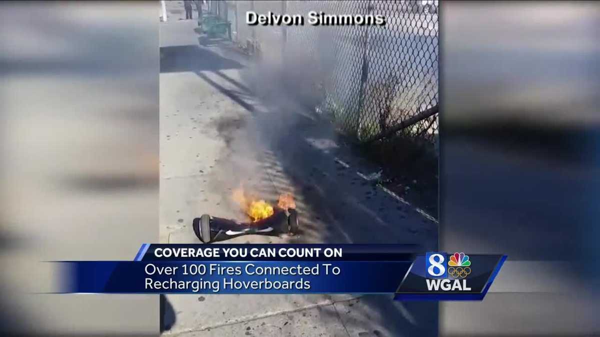 Report: Over 100 fires connected to recharging hoverboards
