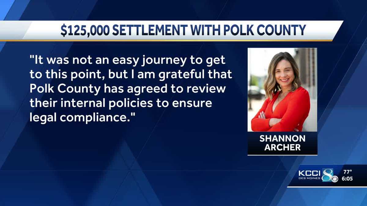 Polk County settles discrimination lawsuit with former attorney for $125K
