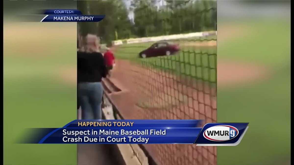 Suspect in Maine baseball field crash due in court