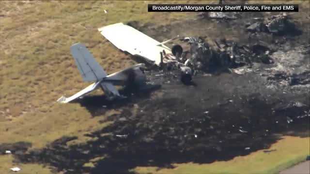 Fort Morgan plane collision leaves one dead, three injured