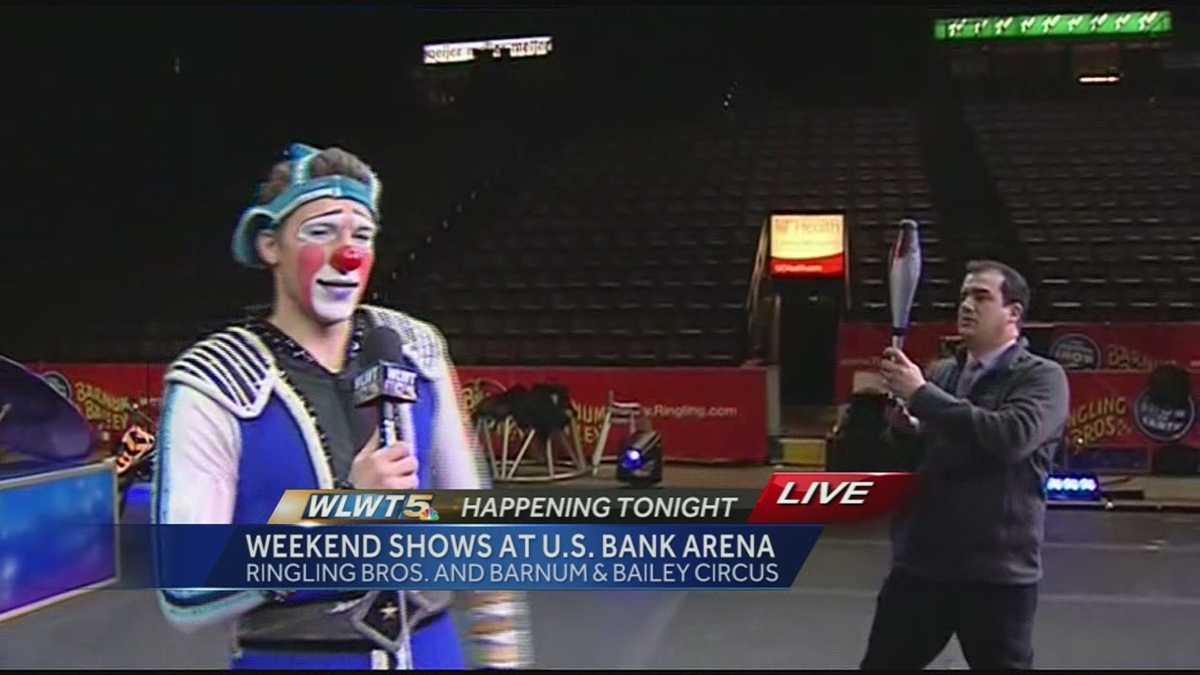 Andrew Setters joins the circus (briefly)