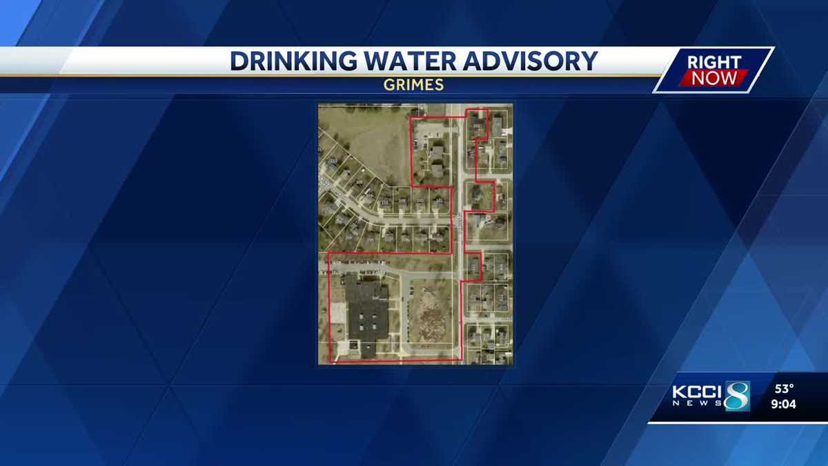 Some central Iowa residents under a water boil advisory after waterline ...