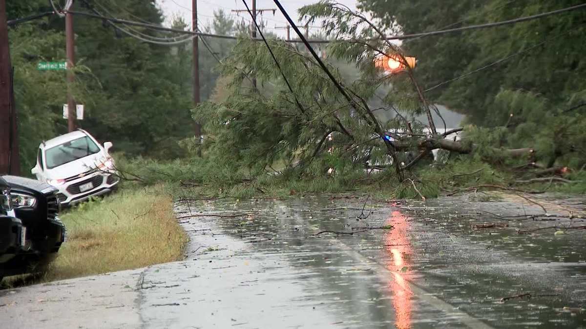 New Hampshire weather: Storms cause damage in some towns