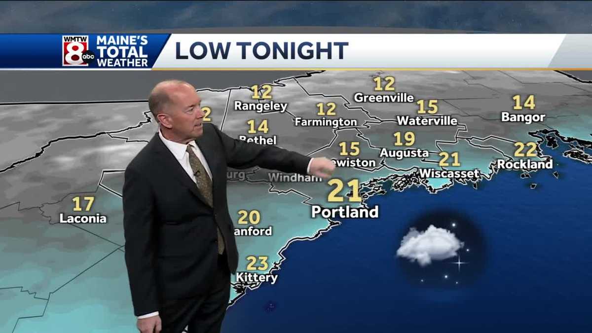 Watch for patchy black ice overnight