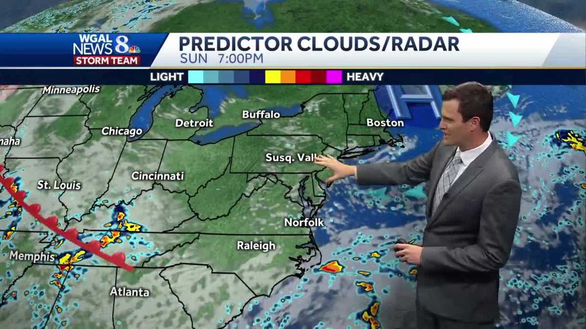 Cooler and comfortable weekend weather