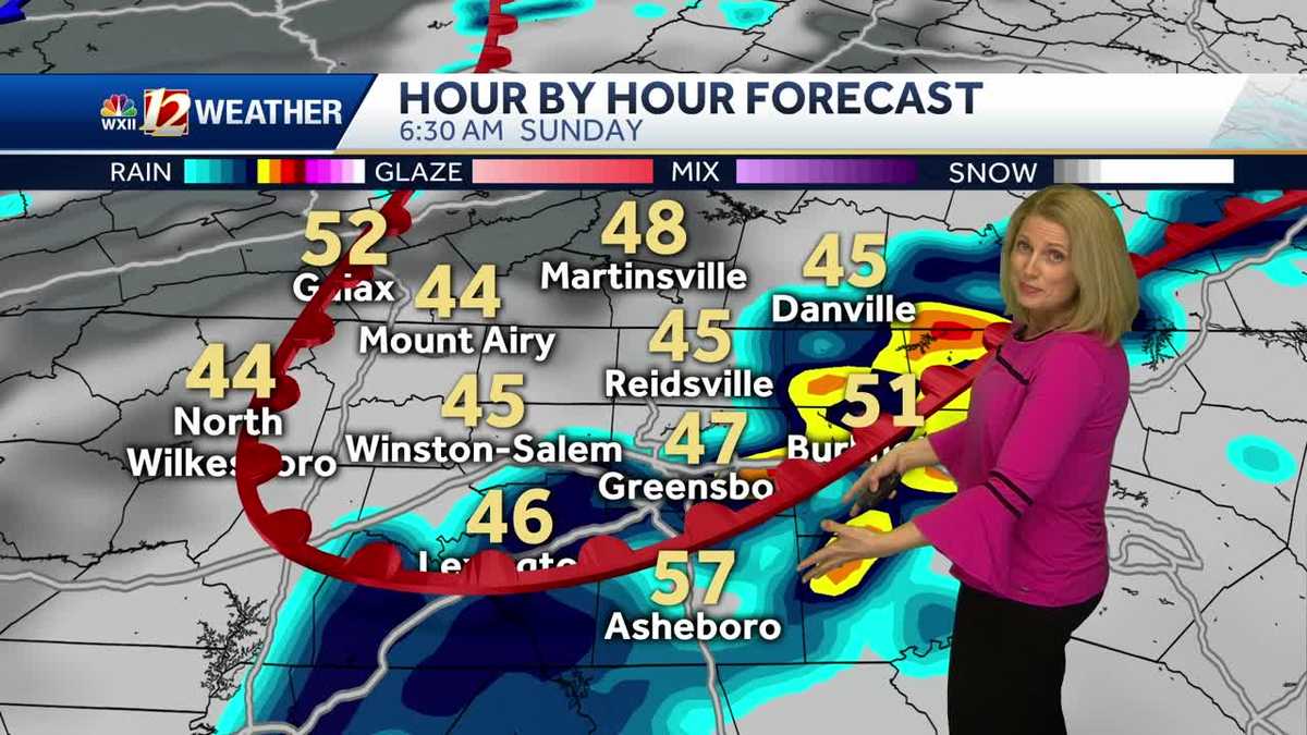 WATCH: More Heavy Rain Into Saturday and A Windy Sunday!