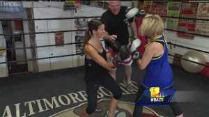 Mindy, Megan duke it out at Baltimore Boxing Club