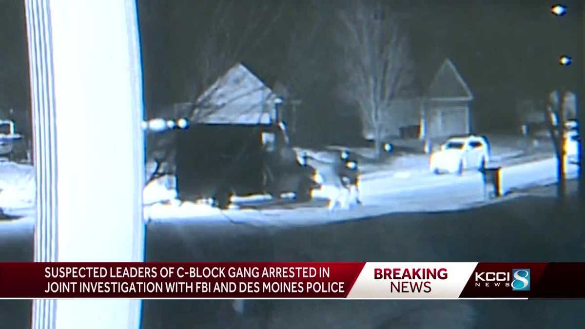 Federal agents arrest suspected Des Moines gang leaders in 'significant ...