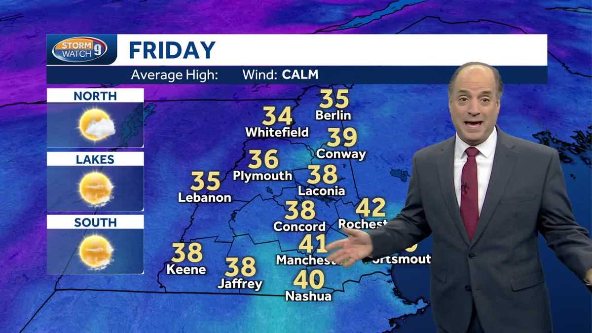 Video: Pleasant weather continues after Christmas