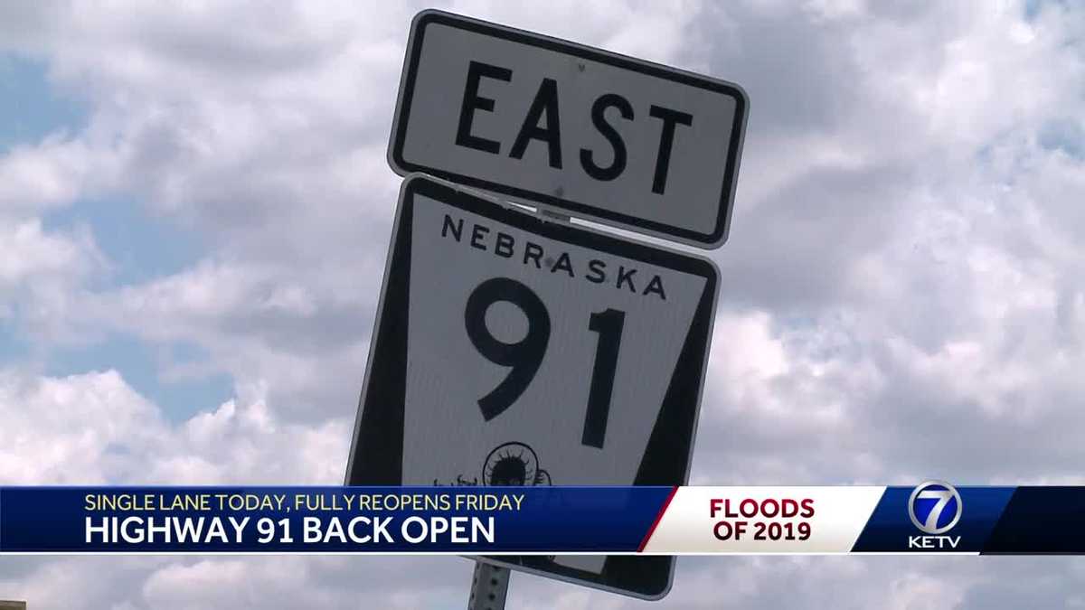 Highway 91 reopens in Dodge County