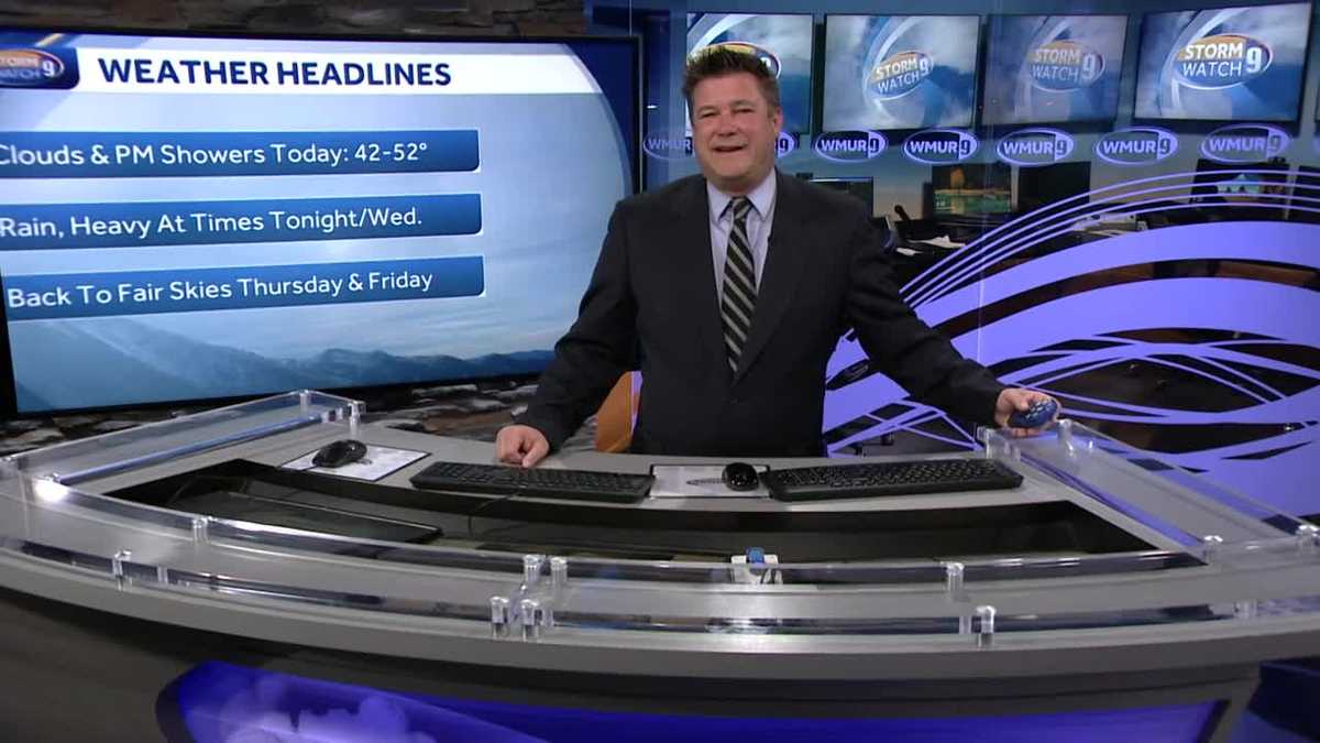 VIDEO: Rain moving in