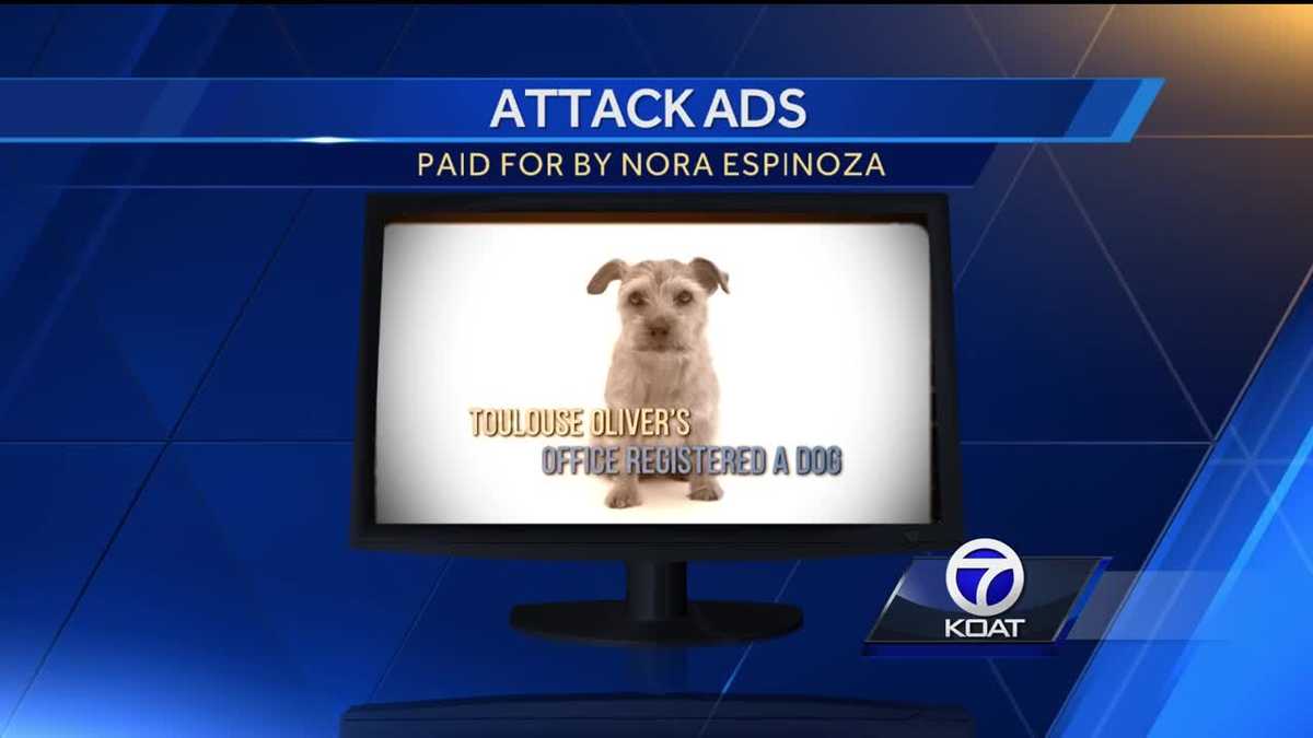 New political attack ad features similar "Buddy the dog"
