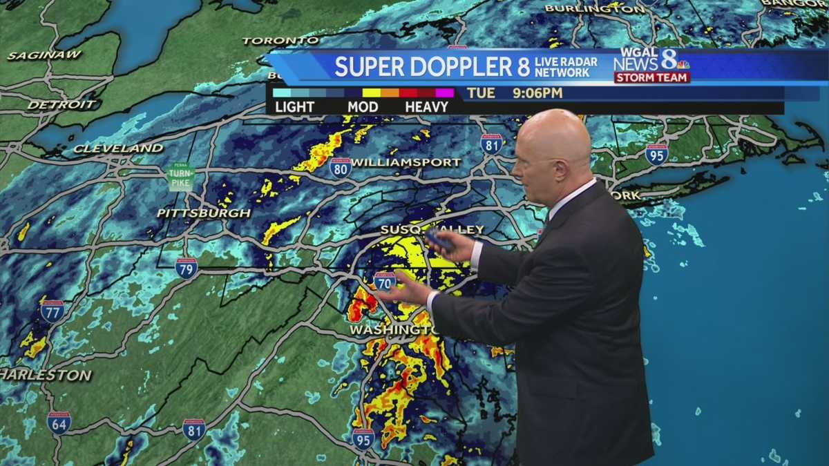 Joe Calhoun's Tuesday evening forecast