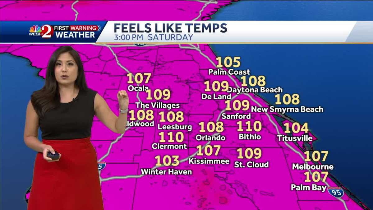 Dangerous Heat Saturday: Heat Advisory in Effect