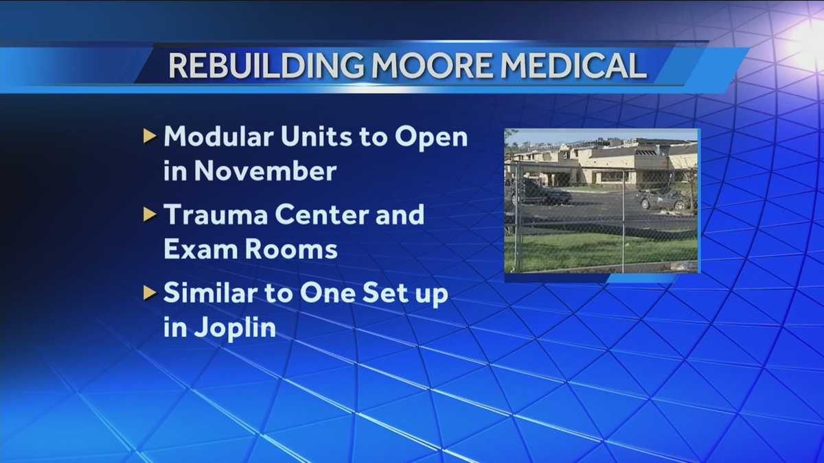 Moore Medical Center to open modular units in November