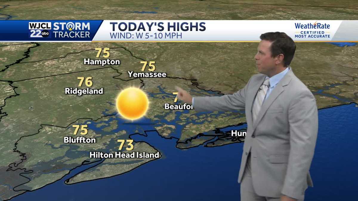 Dry weather next few days but rain is in the forecast