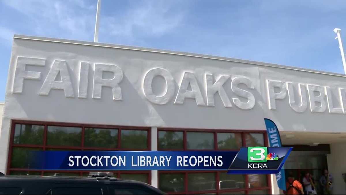 7 years later, Stockton library branch reopens