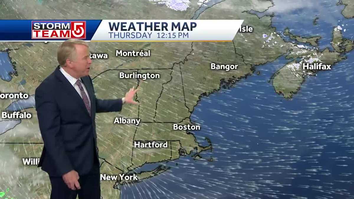 Video: Sunny day before rain moves in